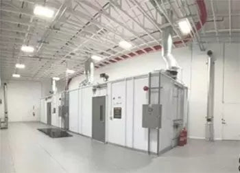 C1D1 Labs Modular Fire Rated Extraction Booths | Power Lab Supply