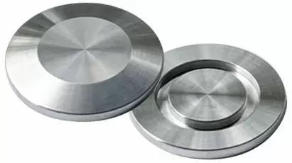 Across International KF/NW25 Stainless Steel Flange Solid End Cap - 1 | Power Lab Supply